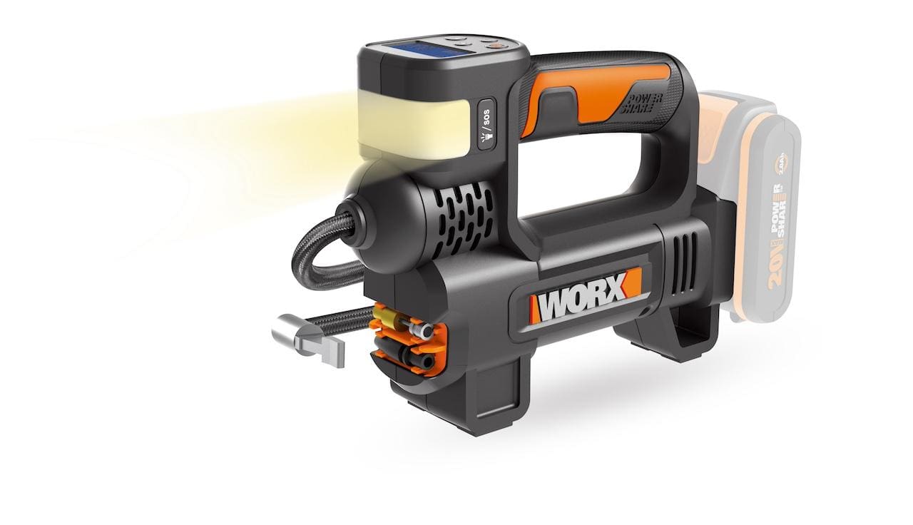 Worx Wx092 le compresseur haute pression - Dimensions Vélo