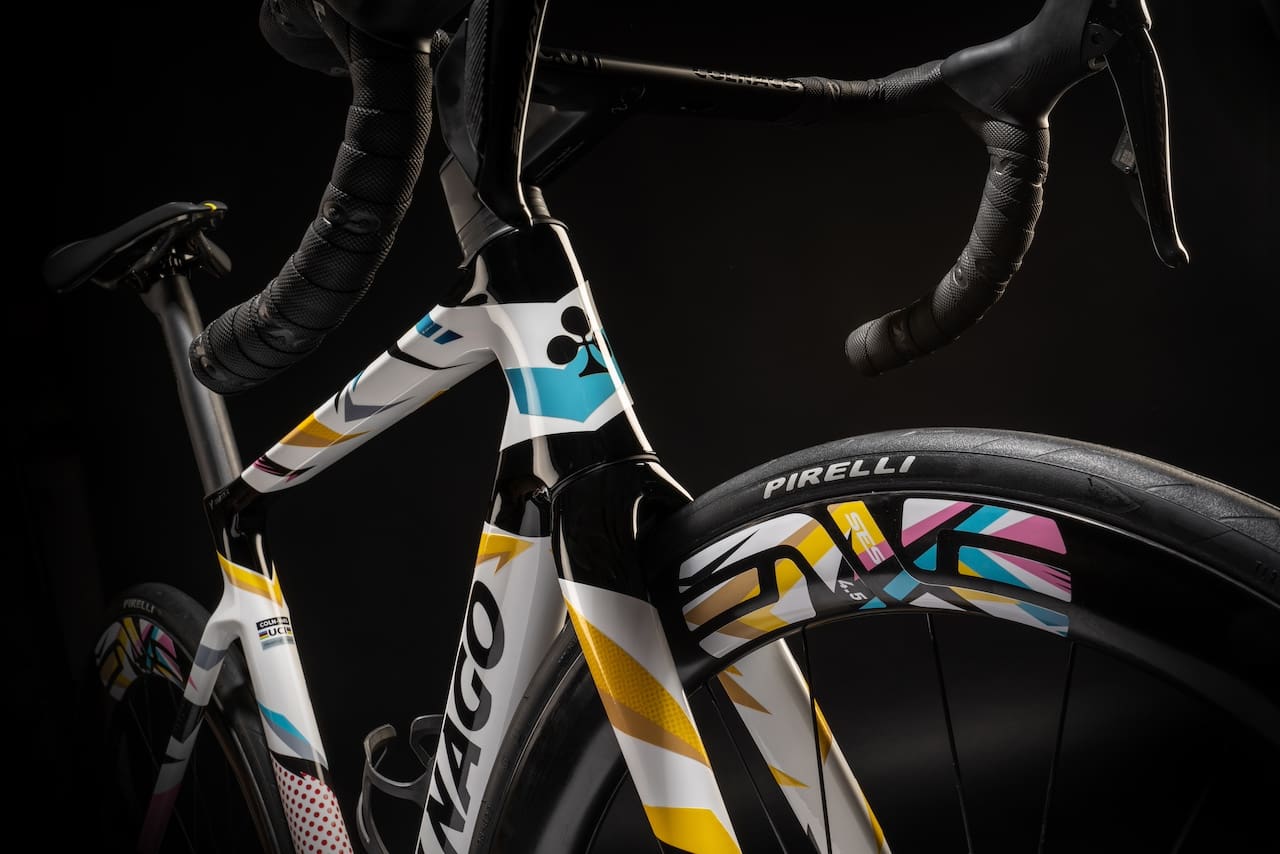 Colnago V4Rs Tadej, le vélo de Pogačar pour le Mondial - Dimensions Vélo