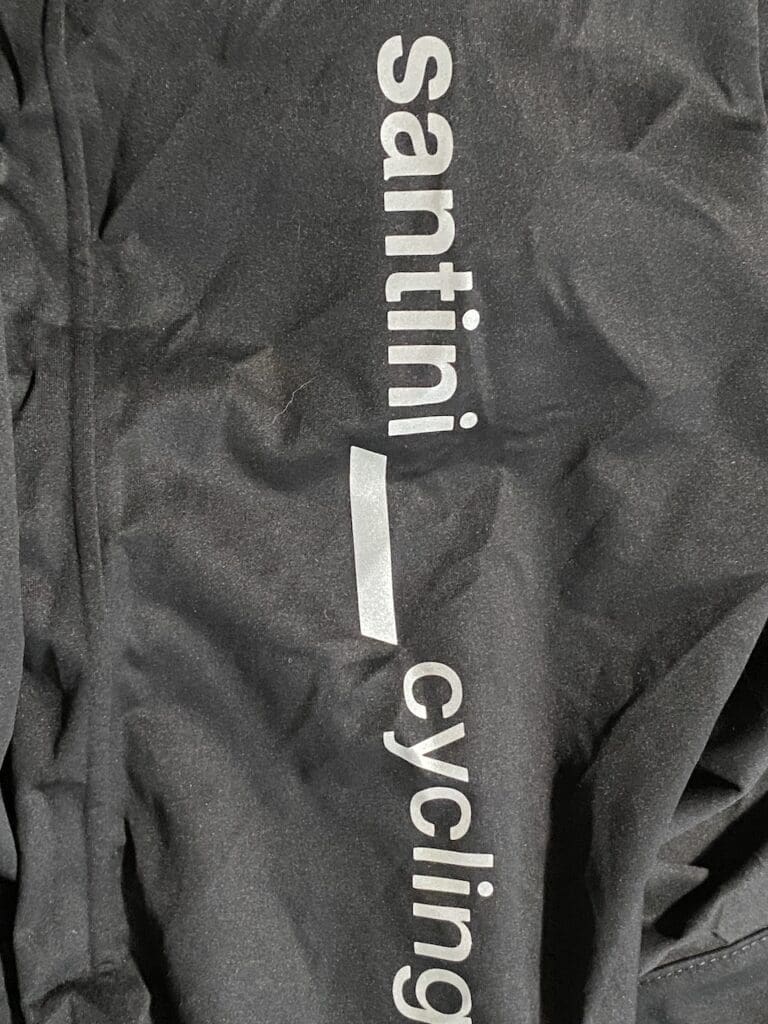 Santini Magic la veste de pluie par excellence - Dimensions Vélo