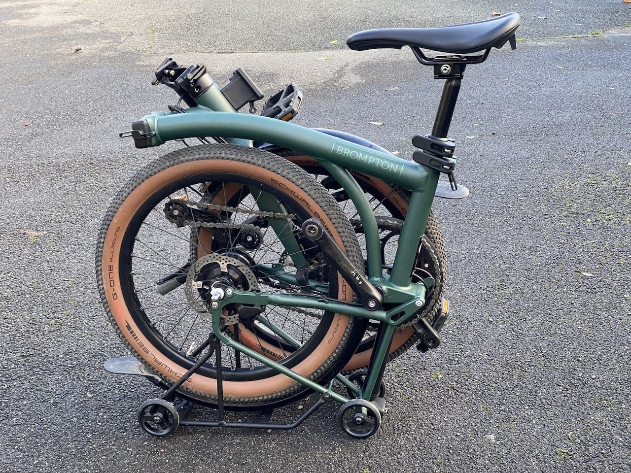 Brompton G-Line, le vélo pliant des champs ! - Dimensions Vélo
