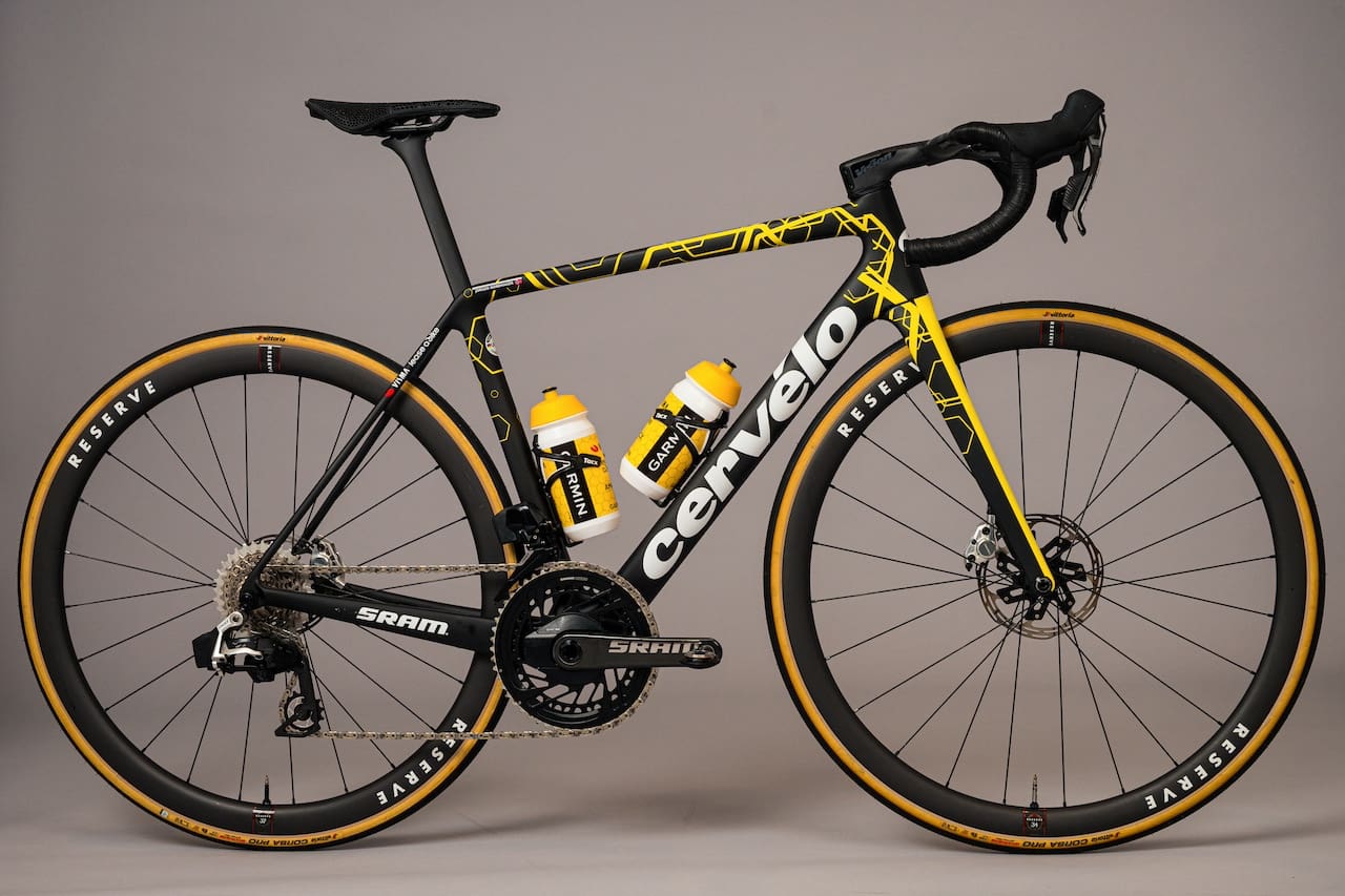 Les Cervélo 2025 de Visma-Lease a Bike - Dimensions Vélo