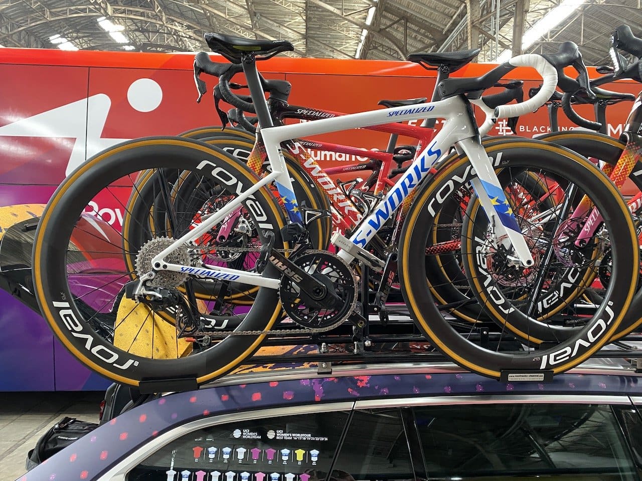 Les Specialized S-Works de SD Worx-ProTime de 2025 - Dimensions Vélo